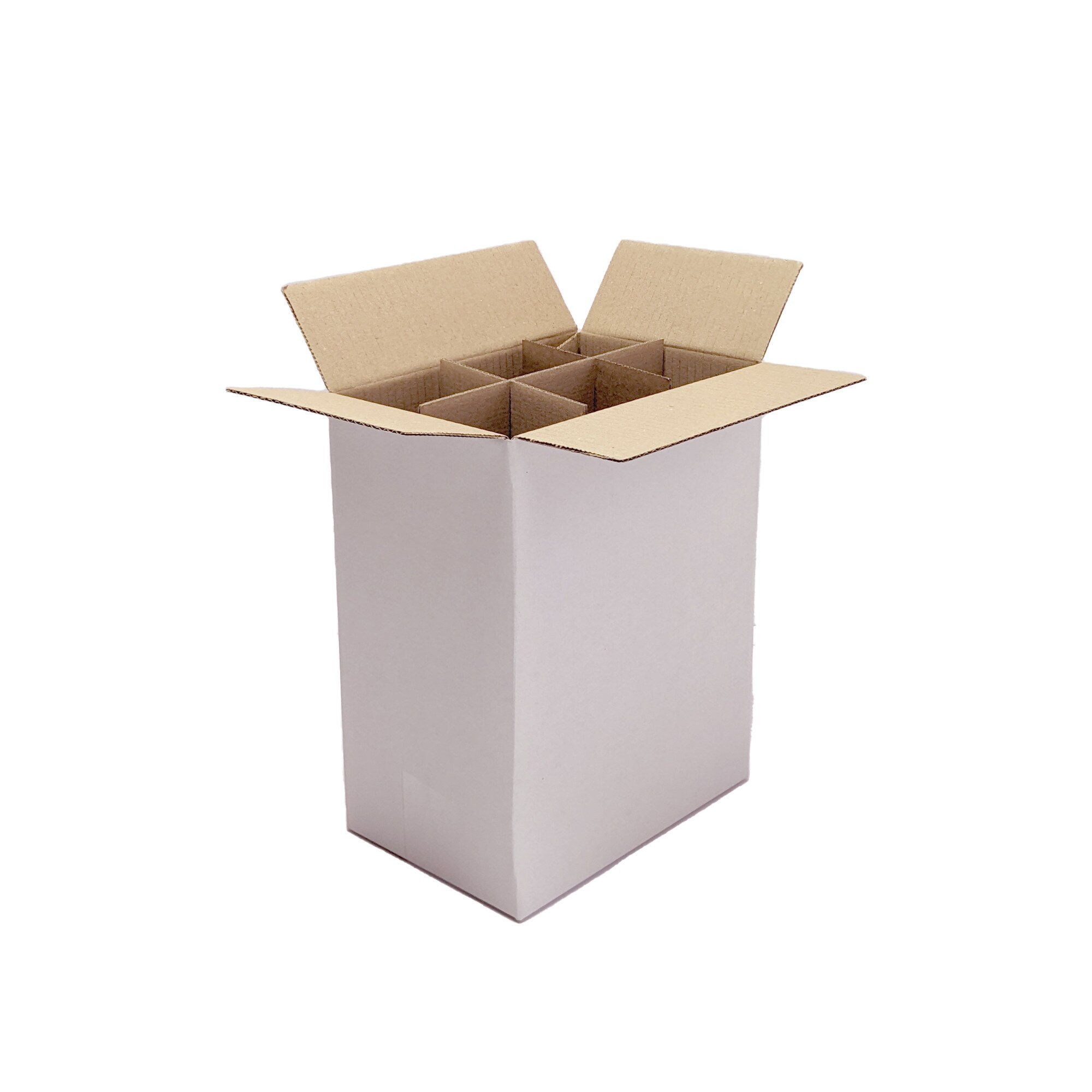 Set 10 bucati cutii pentru vin tip bax cu separator 6 sticle verticale ...