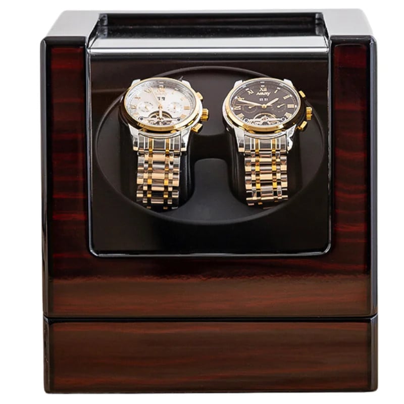 Cutie intors ceasuri iUni, Watch Winder 2, Mahon-Black - eMAG.ro