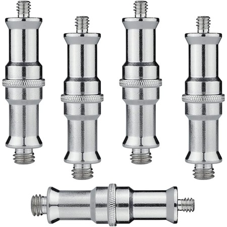 Set 5 buc Adaptor surub pentru camera Sunmostar, Metal, Argintiu - eMAG.ro