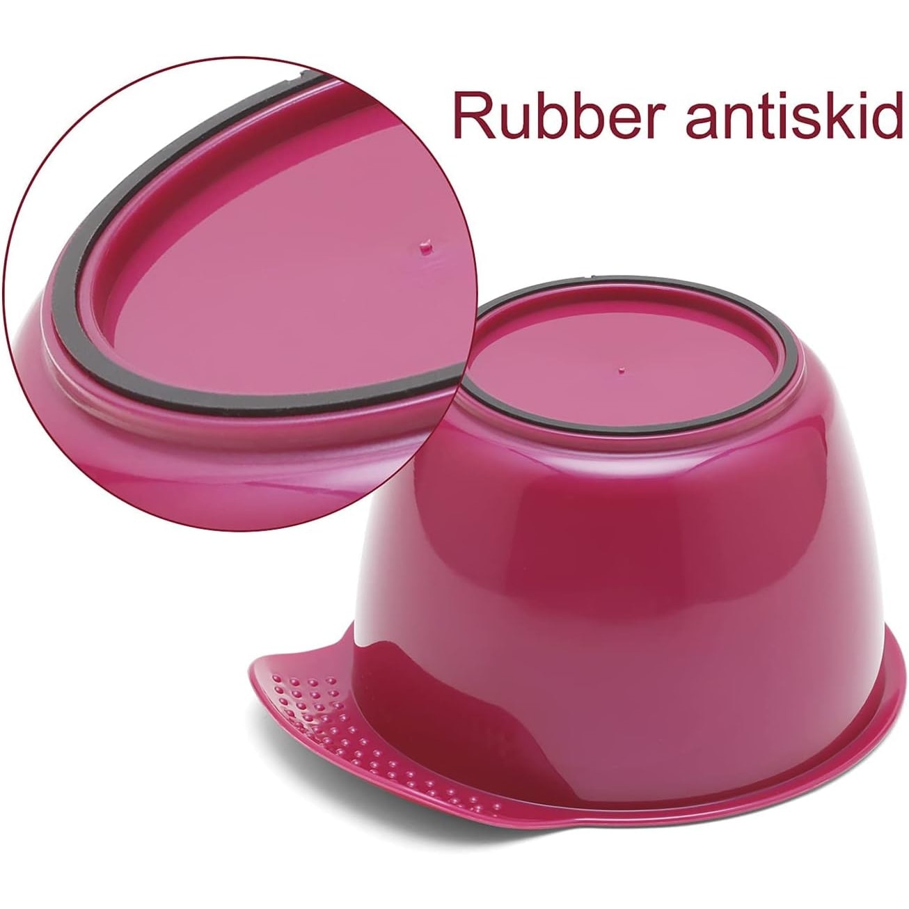 Set bol si pensule pentru vopsit parul, Ardette, SVP01, Roz bombon, 5 ...