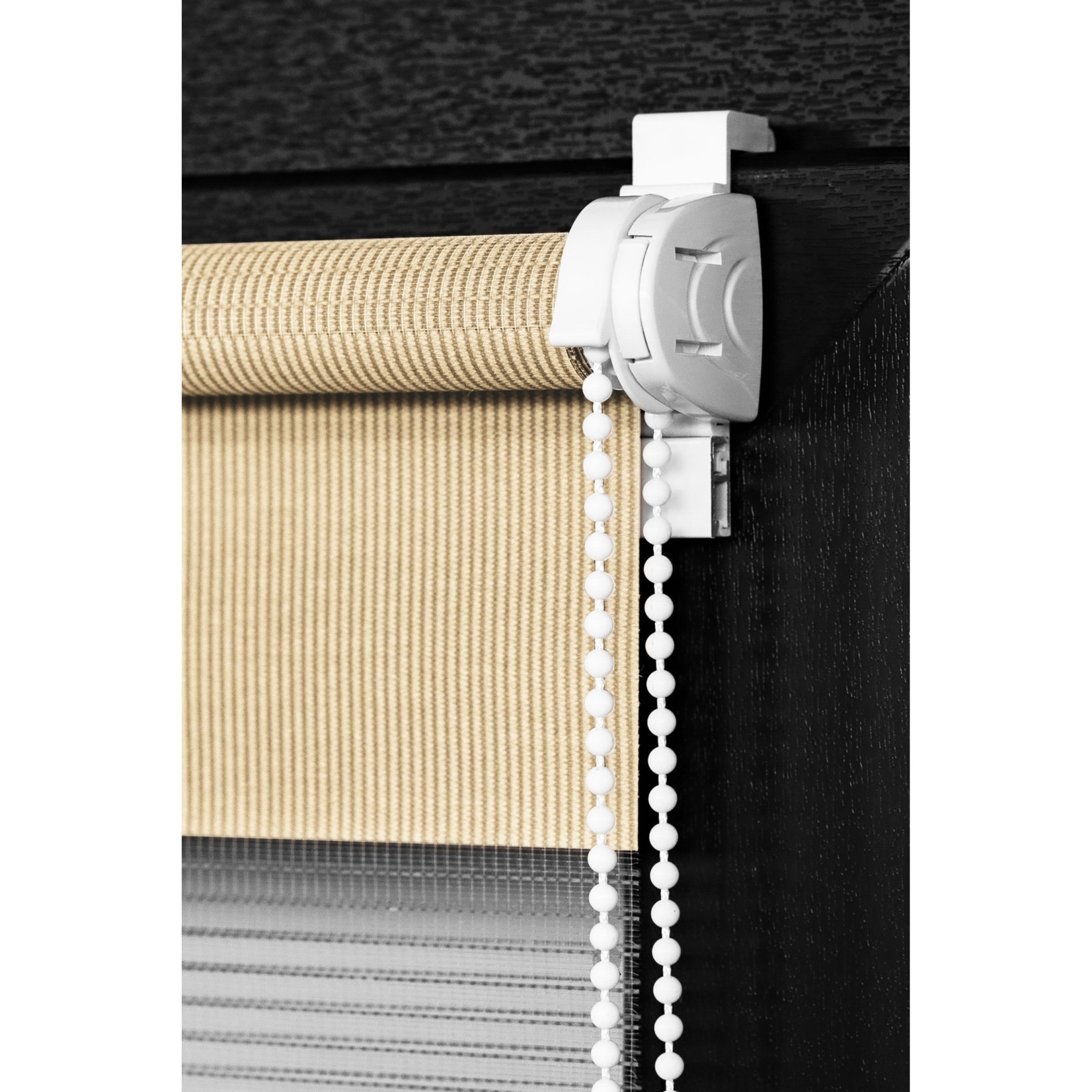 Rulou Textil Day&Night, Galben Pal, L 46 cm X H 100 cm - eMAG.ro