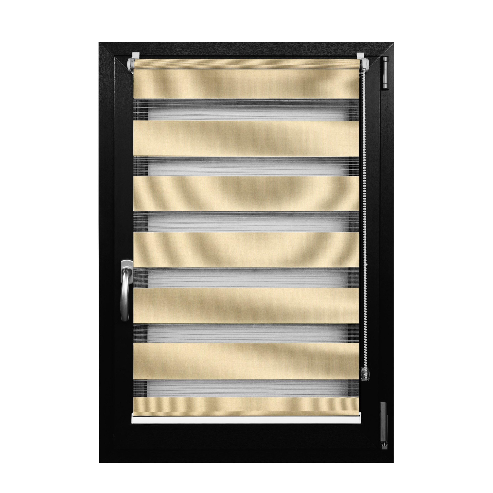 Rulou Textil Day&Night, Galben Pal, L 46 cm X H 100 cm - eMAG.ro