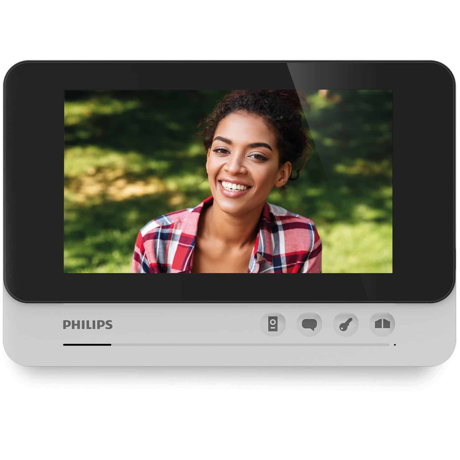 Videointerfon color Philips WelcomeEye Comfort, 7", Touchscreen, Vedere ...