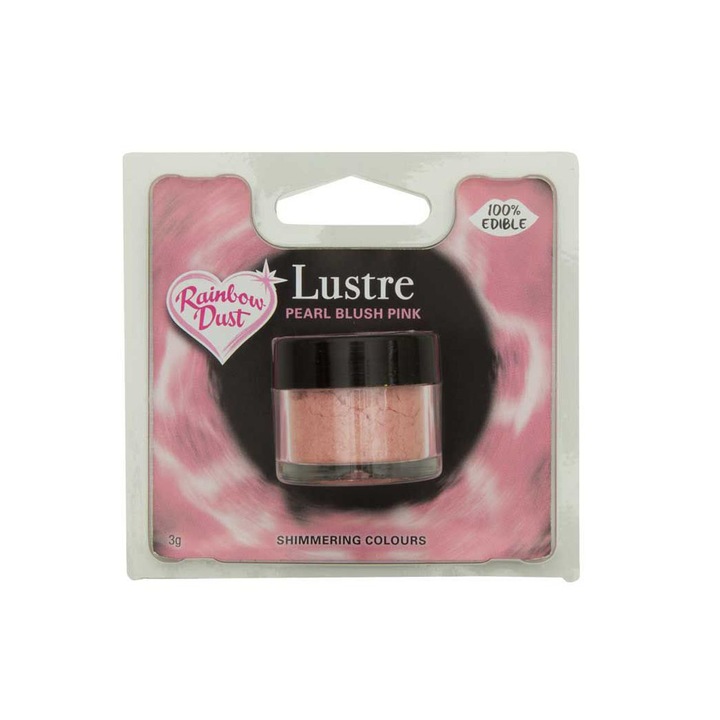 Colorant alimentar pudra lustru metalic roz 3g, Rainbow Dust - eMAG.ro