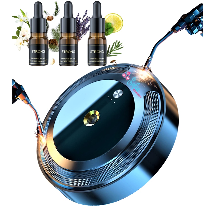 Difuzor Auto Aromaterapie Premium cu 3 Uleiuri Esentiale Sofia CONCEPT ...