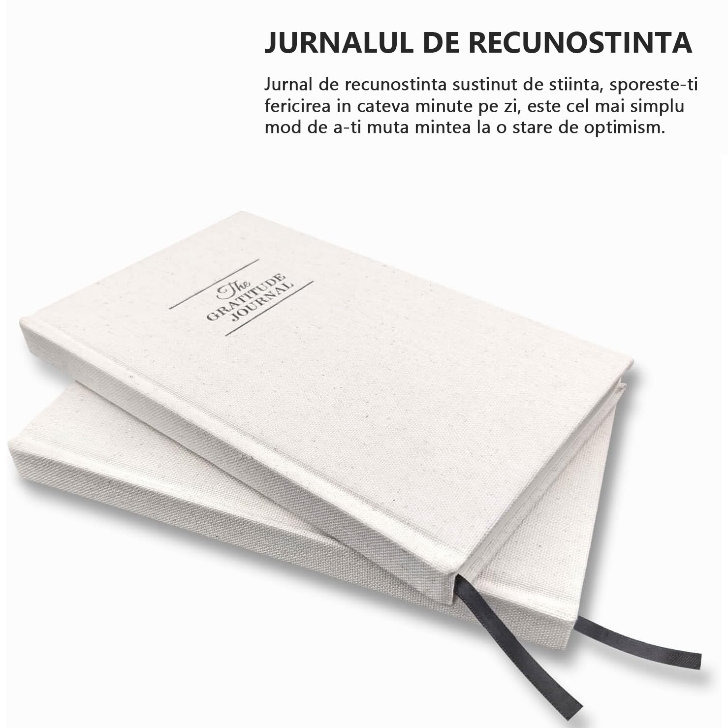 Jurnal de recunostinta, Vaxiuja, 21x13,6x2cm, Nedatat, Engleza, Record ...
