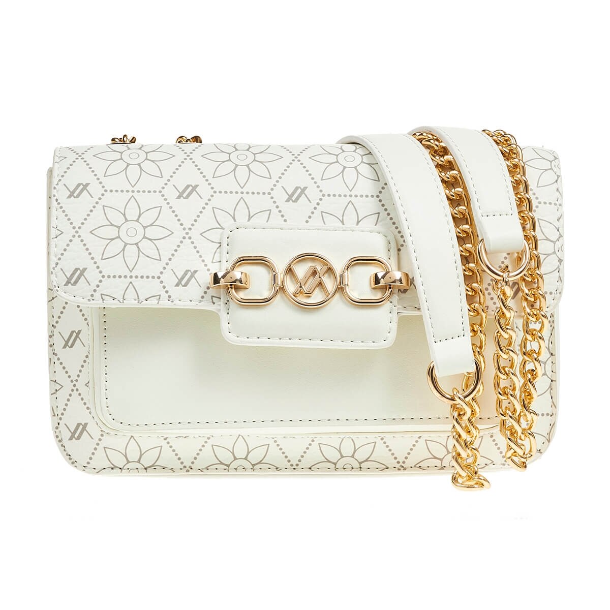 Női crossbody táska, fehér - eMAG.hu