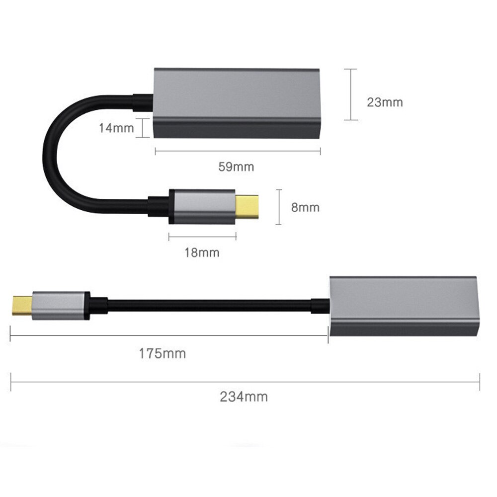 Placa de retea USB C Ethernet Gigabit, Vaxiuja, adaptor Ethernet, Type ...