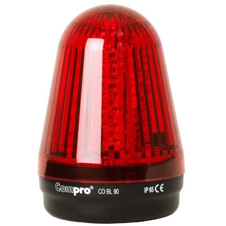 Indicator optic, Compro, Rosu, LED, 24 V AC/DC, IP65 - eMAG.ro