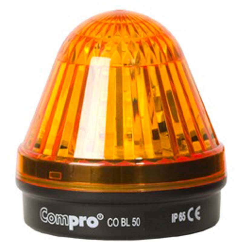 Indicator optic, Compro, LED, 24 V AC/DC, IP65, Portocaliu - eMAG.ro