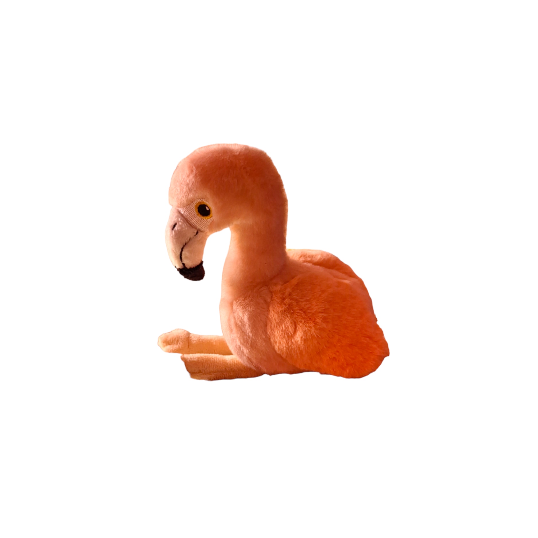 Jucarie de plus flamingo, roz, 20 cm - eMAG.ro