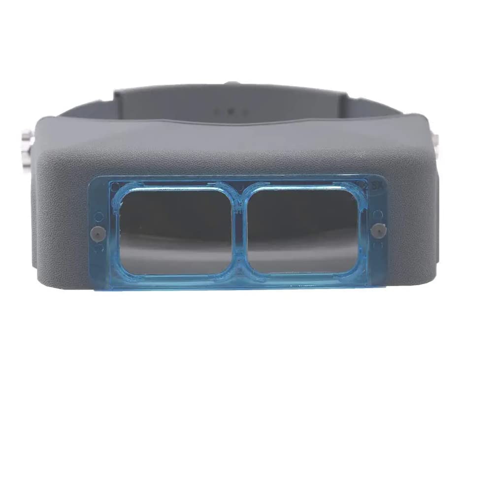 Lupa de cap cu 4 tipuri de lupe si cutie de depozitare, Sundiguer ...