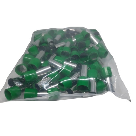 Set 100 pini terminali izolati 50mm2 verzi ferule cupru 36mm - eMAG.ro