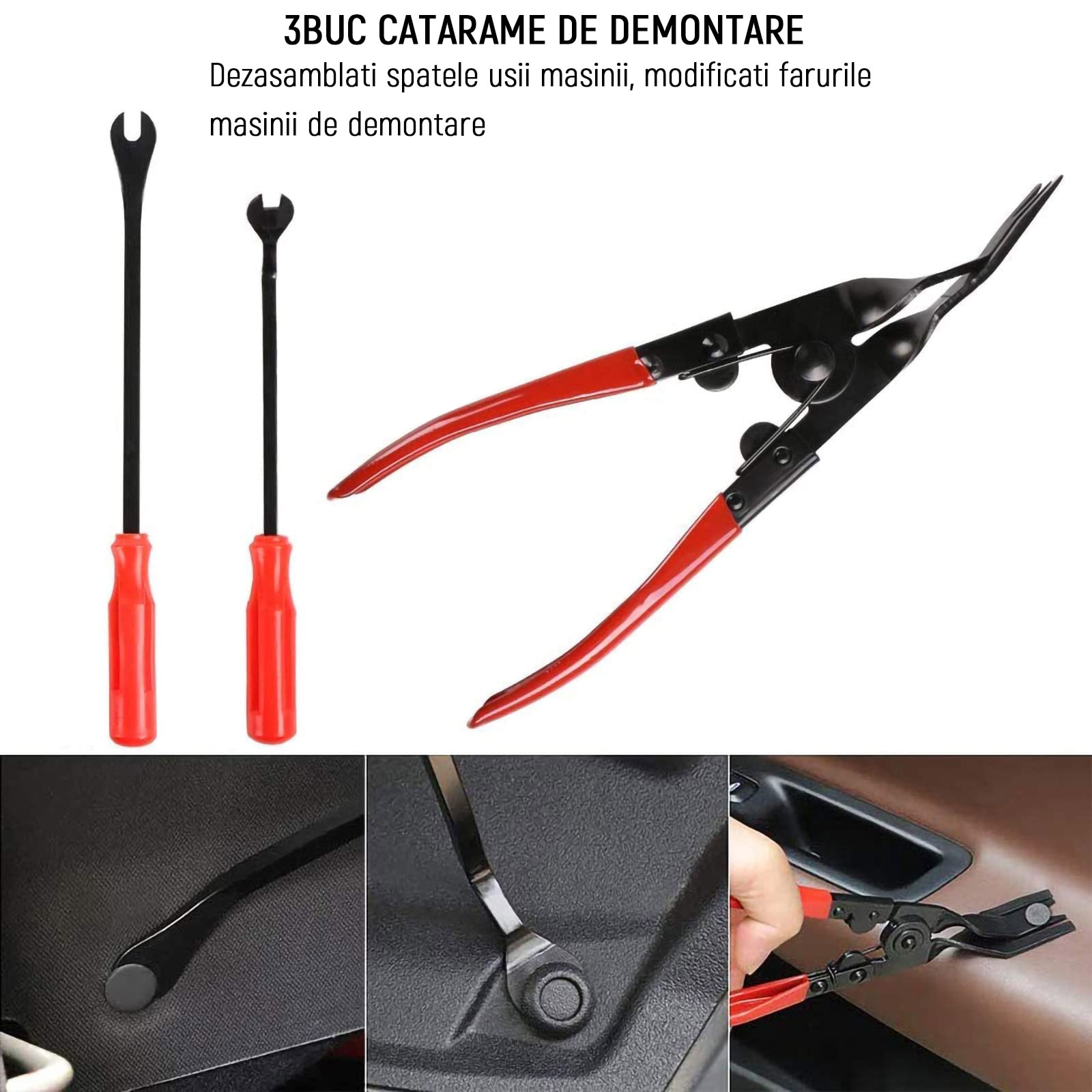 Set trusa chei demontare interior auto, Vaxiuja, 27 piese, universal ...