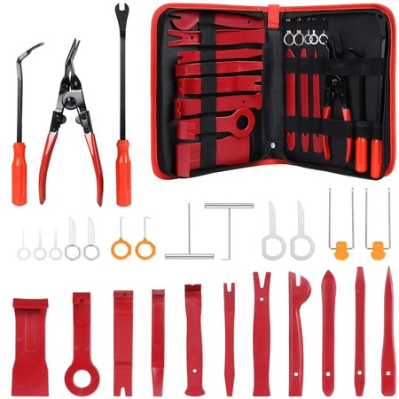 Set trusa chei demontare interior auto, Vaxiuja, 27 piese, universal ...