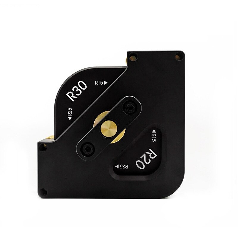 Sablon de frezat, cu raza din aliaj de aluminiu, 4-in-1 R15/R20/R25/R30 ...