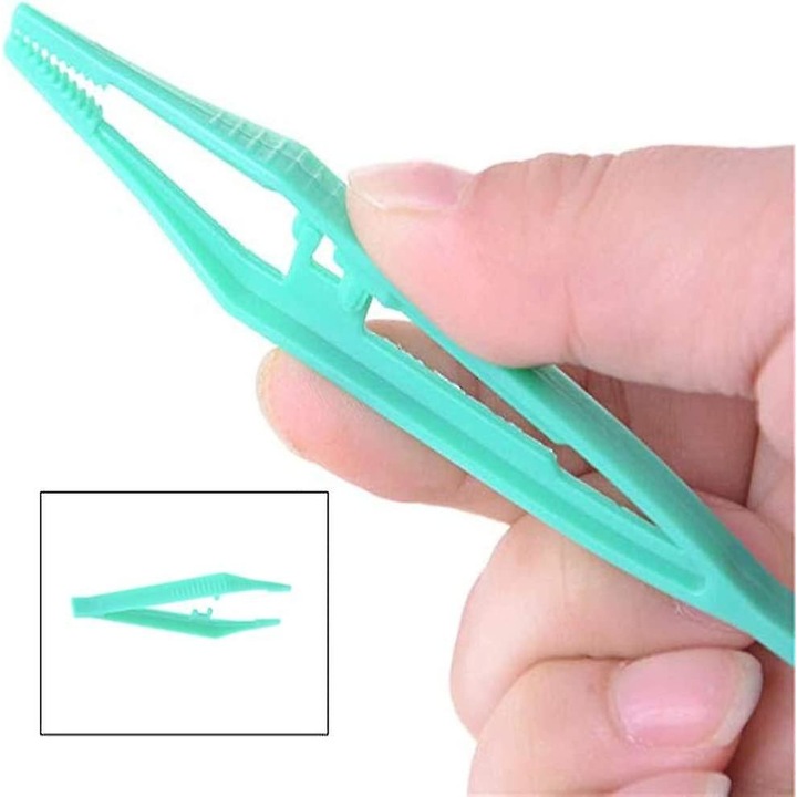 Set 24 pensete, Cozevdnt, Plastic, 13 cm, Multicolor - eMAG.ro