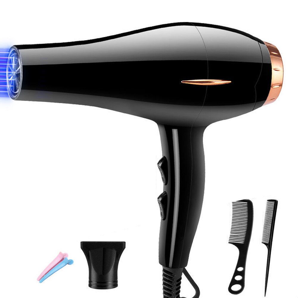 Uscator de par profesional, Cozevdnt, ceramica, negru - eMAG.ro