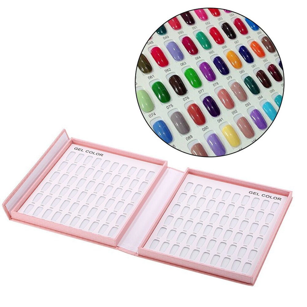 Paletar de expunere, Cozevdnt, 120 culori, Multifunctional, Alb/Roz ...