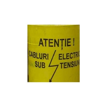 Banda De Avertizare Delimitare „circuite Electrice” 200mm X 200m, Din ...