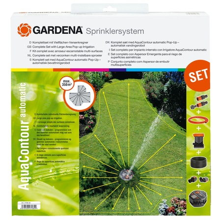 Set complet pentru irigare Gardena, include Aspersor Gardena ...