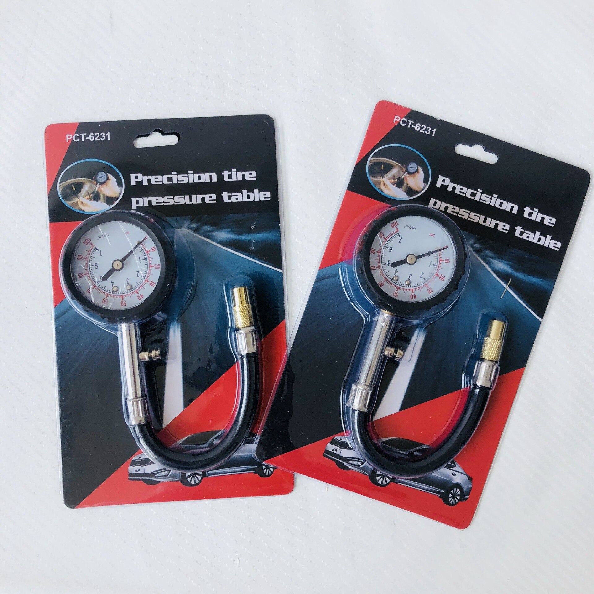 Manometru digital de inalta precizie pentru presiunea anvelopelor auto ...