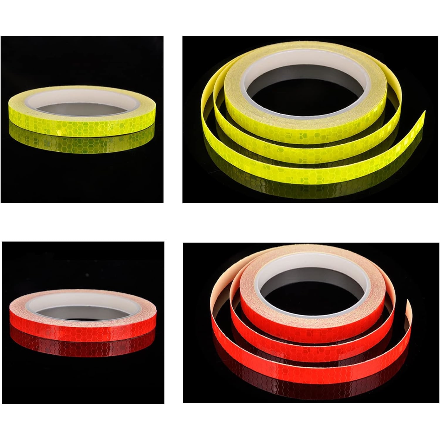 Set 4 benzi reflectorizante, Jormftte, Multicolor - eMAG.ro