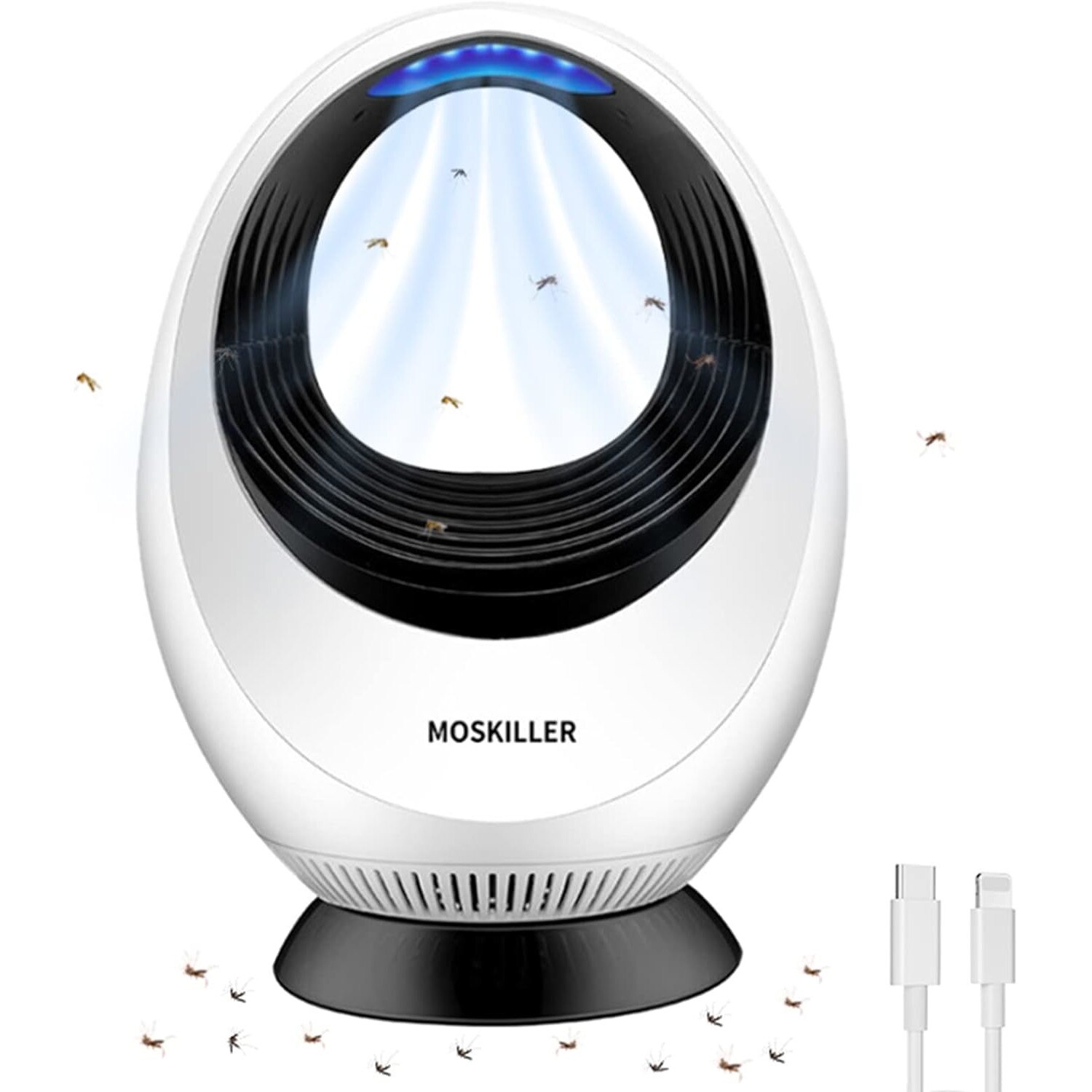 Lampa pentru tantari USB, Moskiller, Led, Alb - eMAG.ro