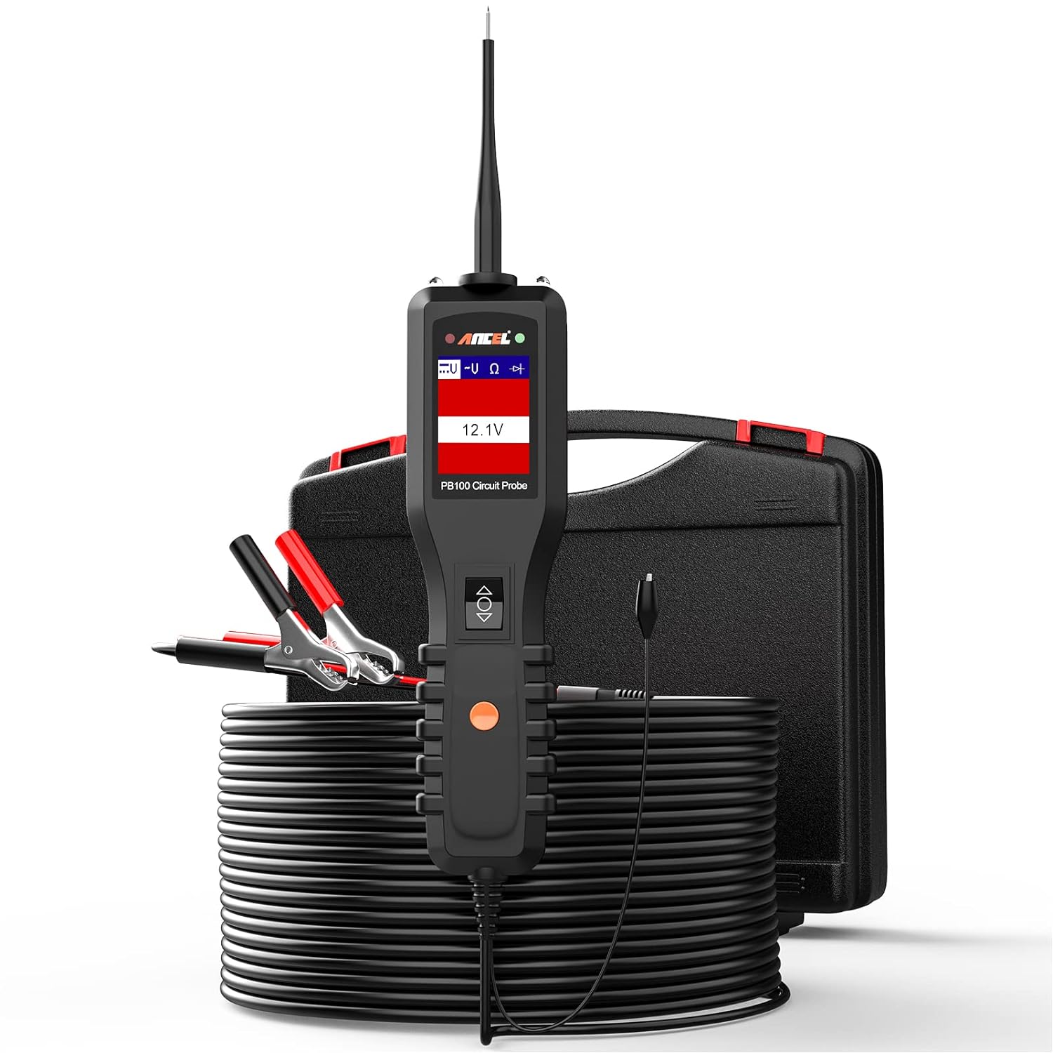 Tester auto pentru diagnoza Mmgoqqt PB100, voltmetru digital AC/DC ...