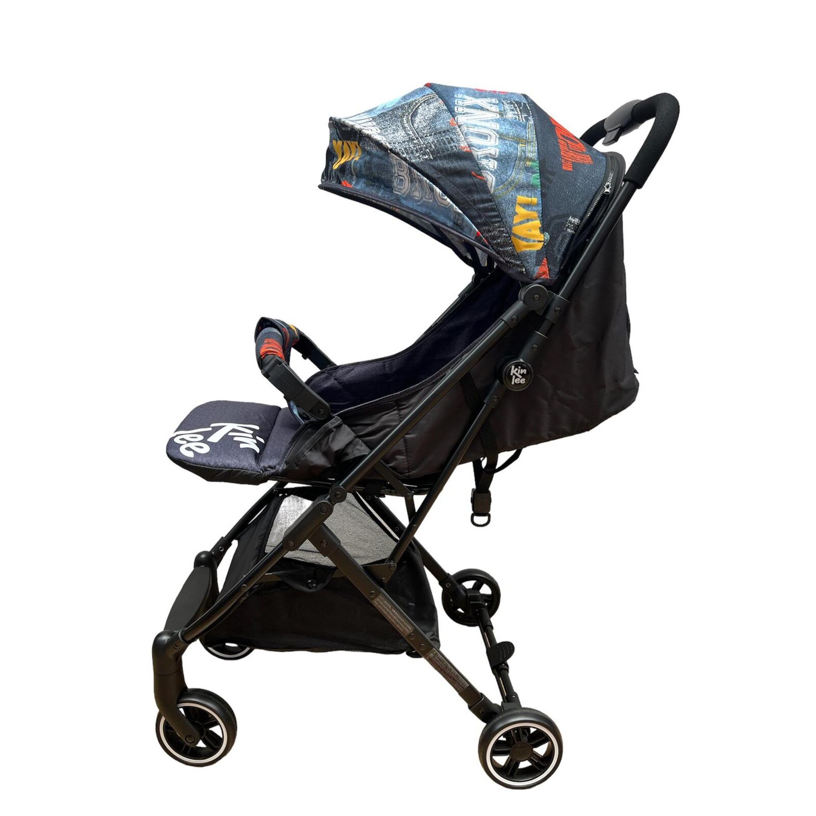 Carucior C3 sport ultra usor, modul troller, jeans - eMAG.ro