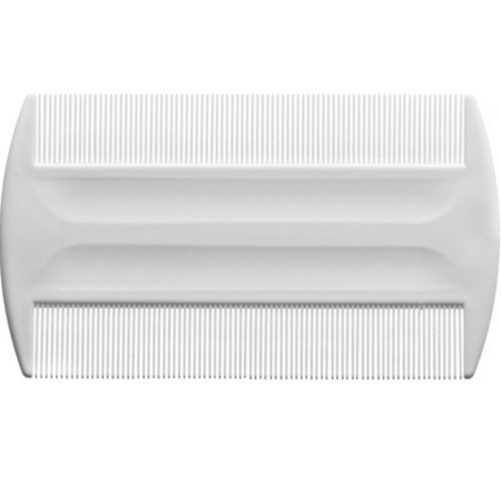 Pieptene pentru paduchi, Natural care, Plastic, Alb - eMAG.ro