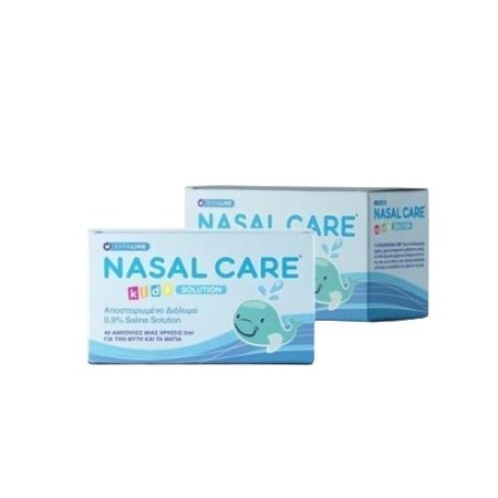Solutie pentru ingrijirea nazala pentru copii, Sterila 0,9% in fiole de ...