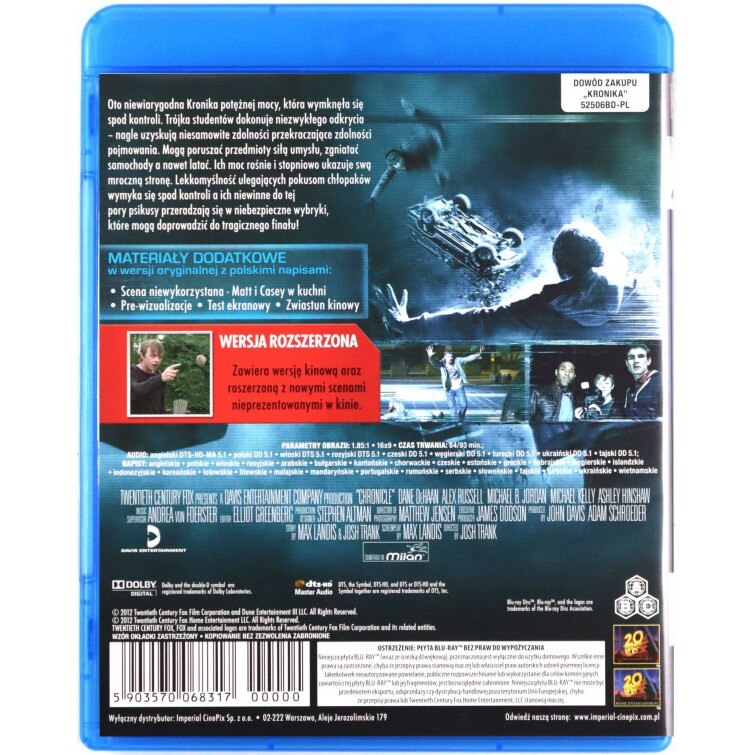 Cronici [Blu-Ray] - eMAG.ro