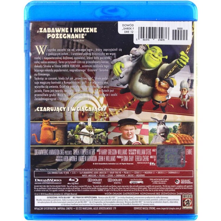 Shrek 4: pentru totdeauna [Blu-Ray] - eMAG.ro