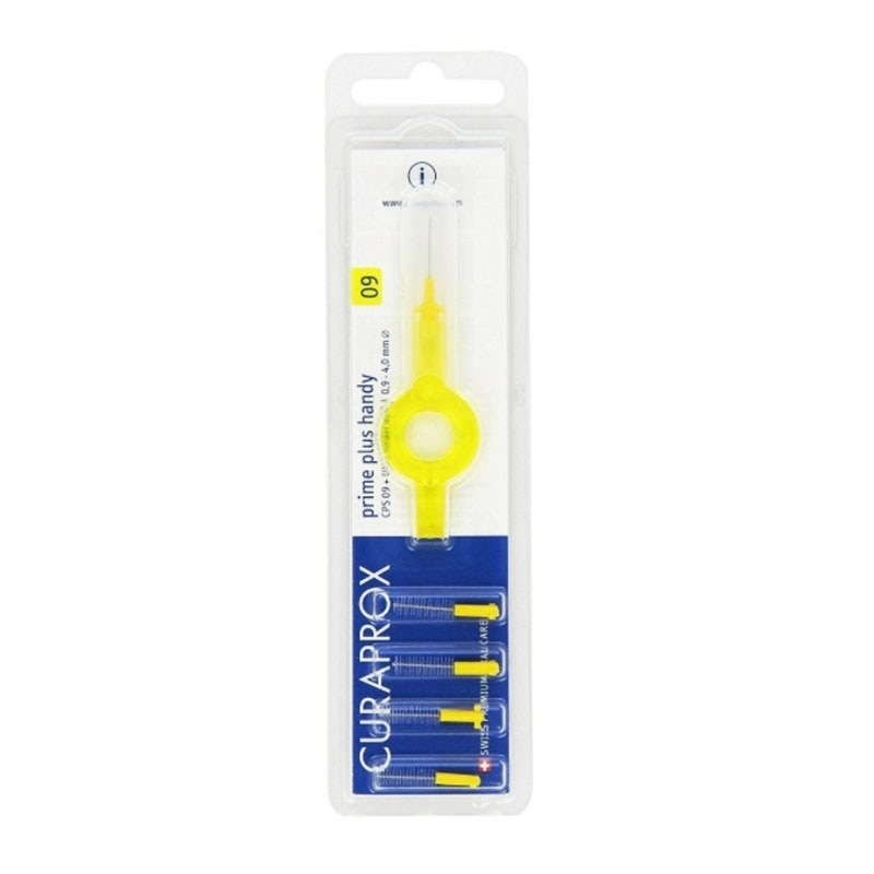 CURAPROX Prime Plus Periute Interdentare Handy CPS 09 Galben 5buc - eMAG.ro