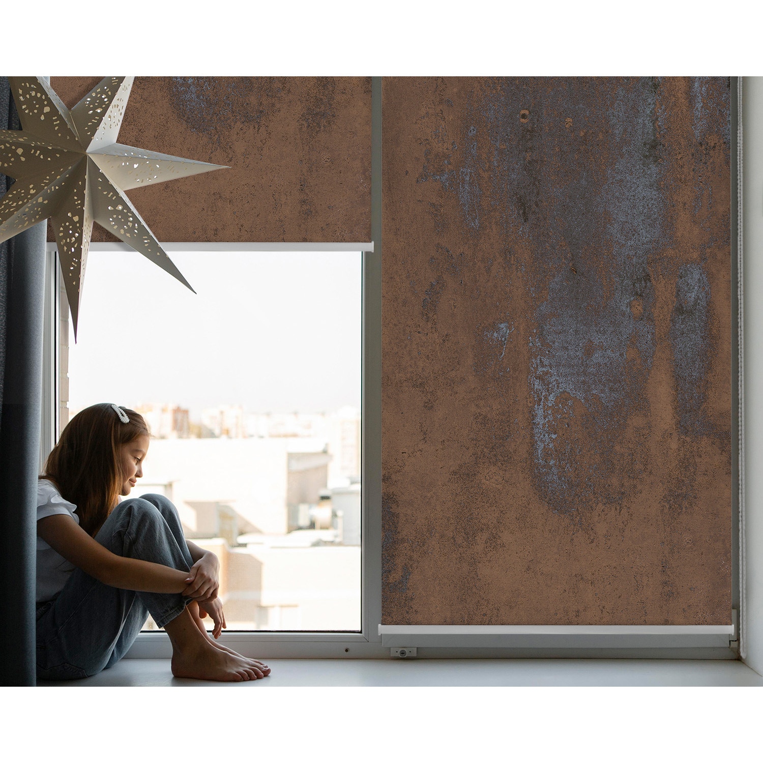 Rulou, Coloray, Tabla ruginita, Maro, 70 cm x 180 cm, 00053928 - eMAG.ro