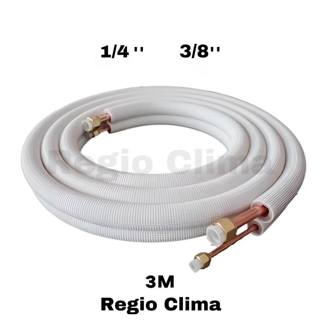 Kit montaj aer conditionat 3 metri, standard, teava izolata, cablu ...