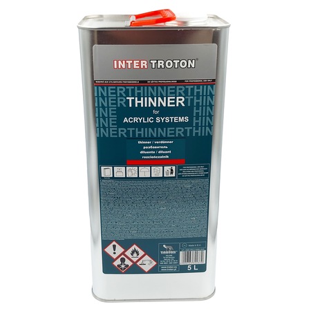 Акрилен разредител Inter Troton, 5 л - eMAG.bg
