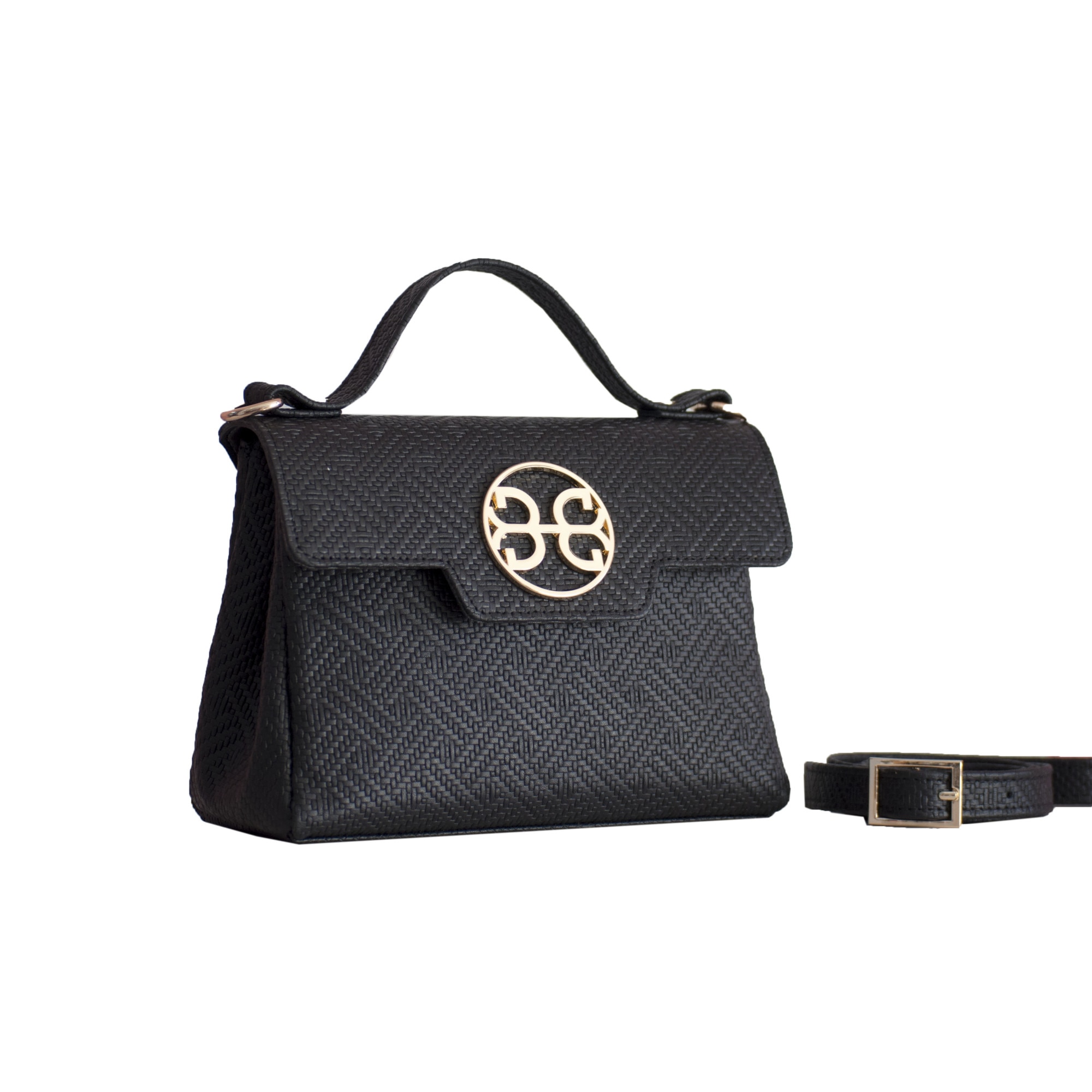 Poseta Belle, neagra, din piele naturala - eMAG.ro