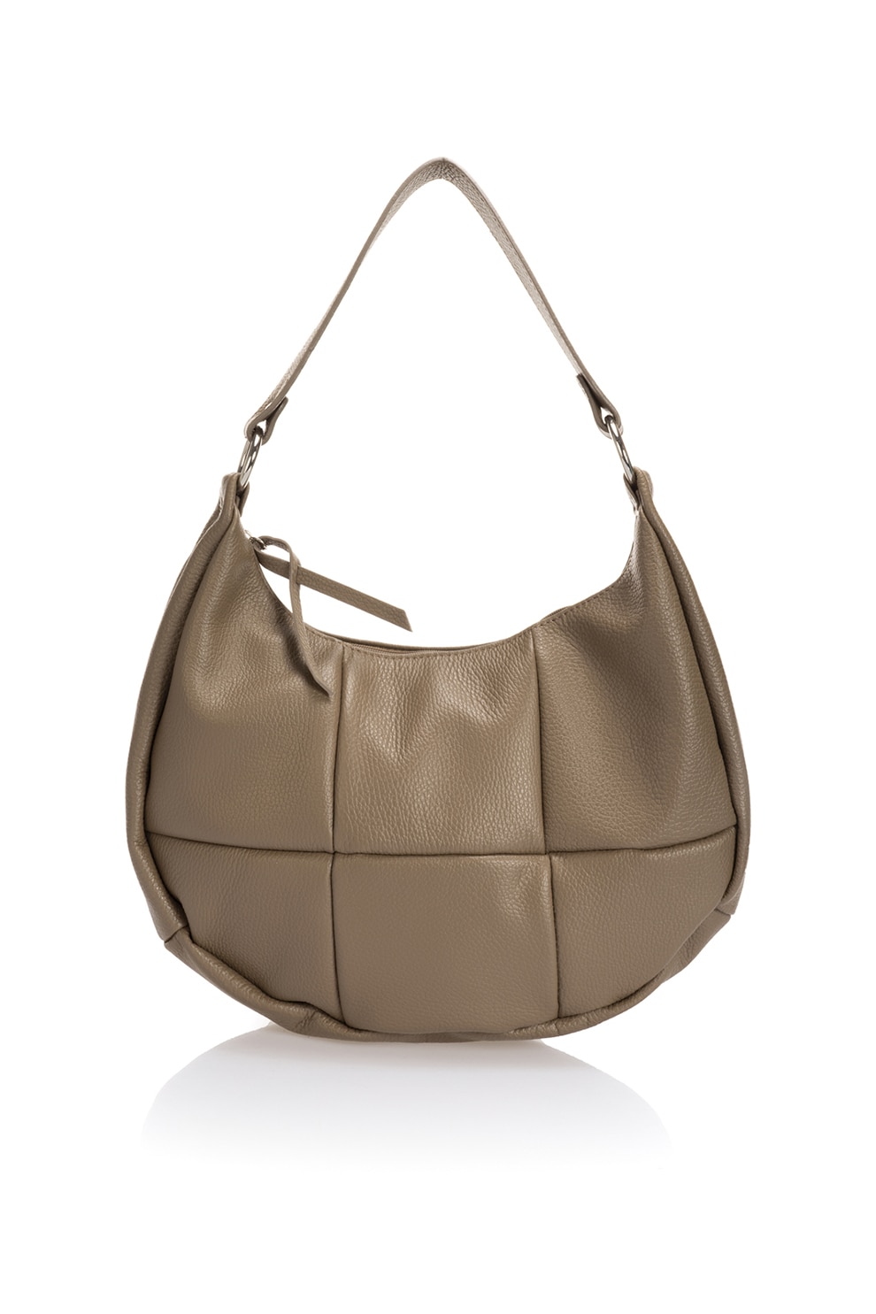 Massimo Castelli, Bőr válltáska, Tópbarna - eMAG.hu