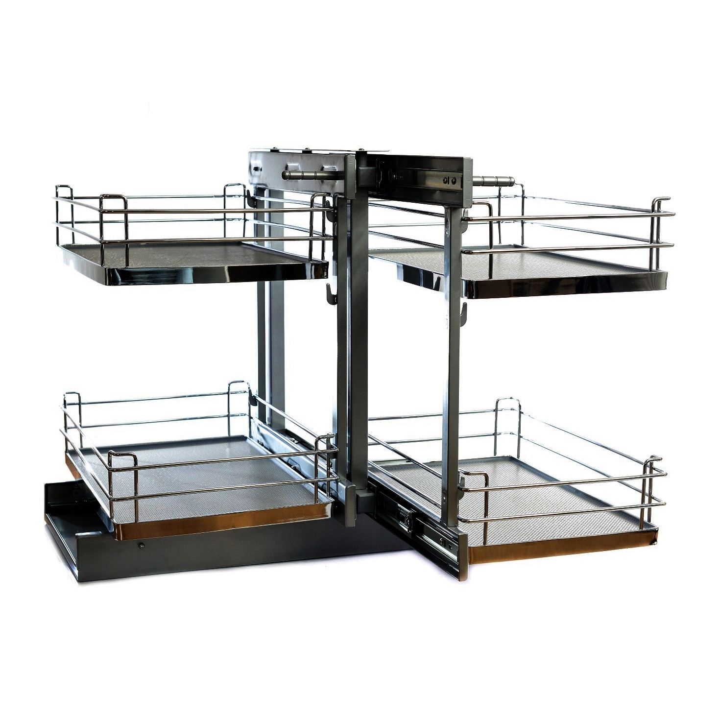 Cos de colt Jolly Magic Corner pentru dulap de bucatarie, 900 mm, usa ...