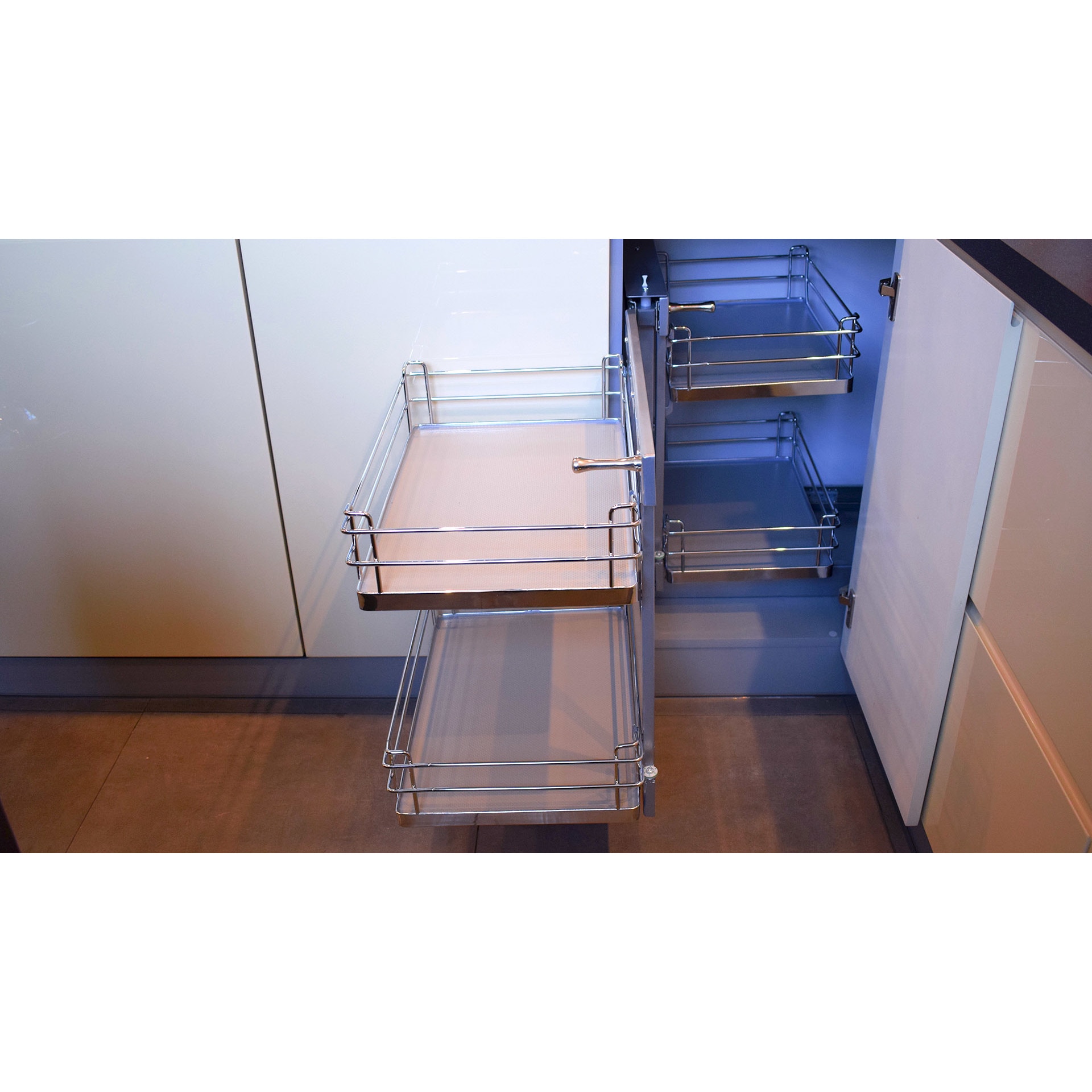 Cos de colt Jolly Magic Corner pentru dulap de bucatarie, 900 mm, usa ...