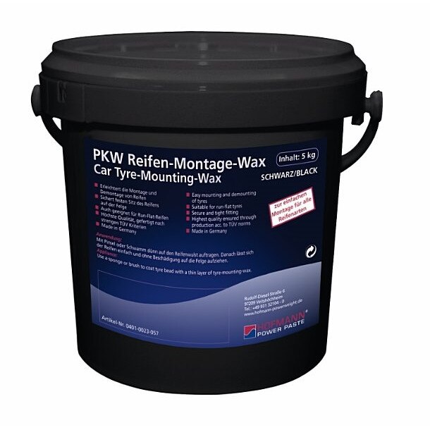 Pasta montaj anvelope turisme neagra 5kg hofmann - eMAG.ro