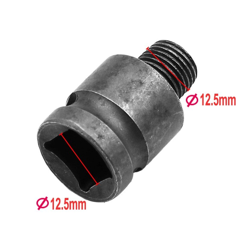 Adaptor mandrina, Otel, 12.5mm, Argintiu - eMAG.ro