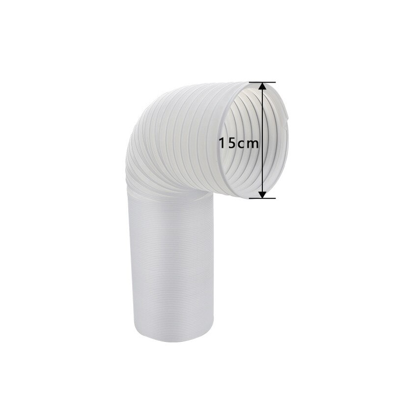 Teava de evacuare pentru aer conditionat, PVC, 1.5m x 15cm, Alb - eMAG.ro