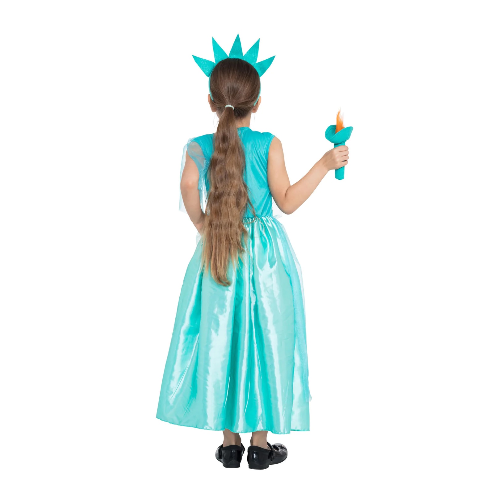 Costum Statuia Libertatii, cu torta, 5-6 ani, 116 cm - eMAG.ro