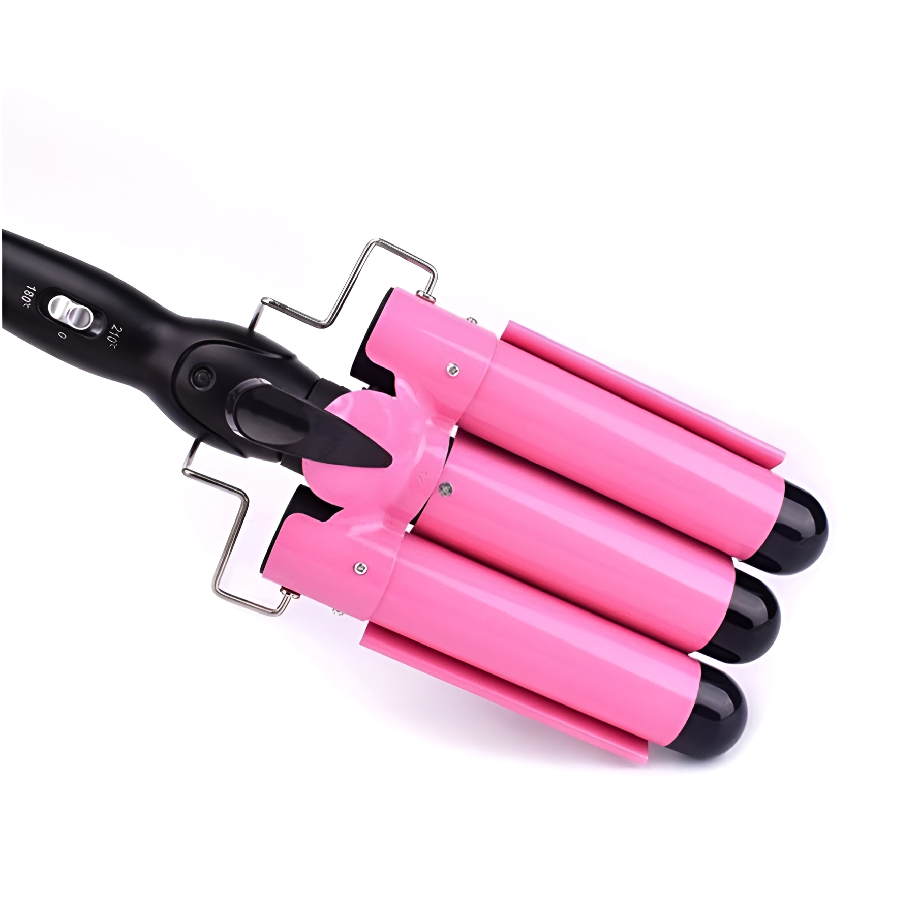 Ondulator de Par Triplu, Roz, E-manor® - eMAG.ro