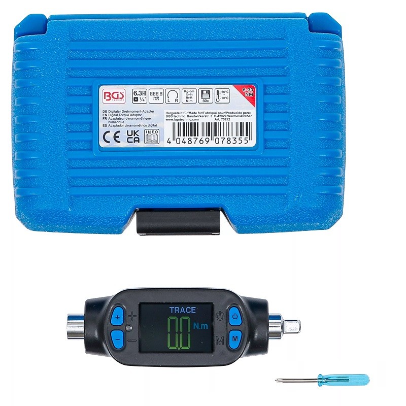 Adaptor dinamometric digital 1/4,6-30Nm - eMAG.ro