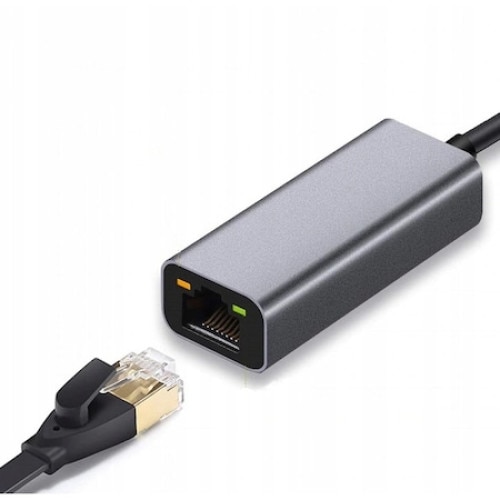 Adaptor LAN Gigabit, USB tip C la RJ45 ethernet 1000Mbps - eMAG.ro