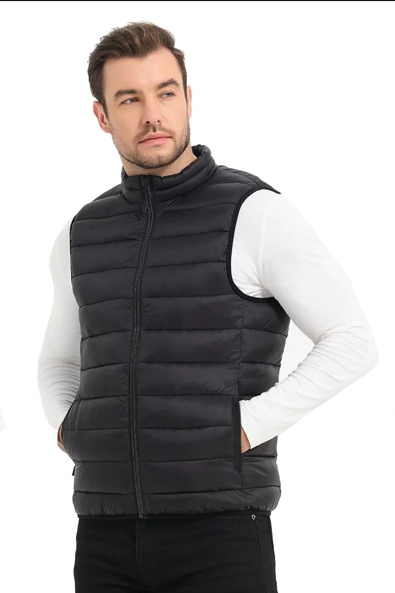 Vesta barbati KYMAXX Samuel 5160A Negru - eMAG.ro